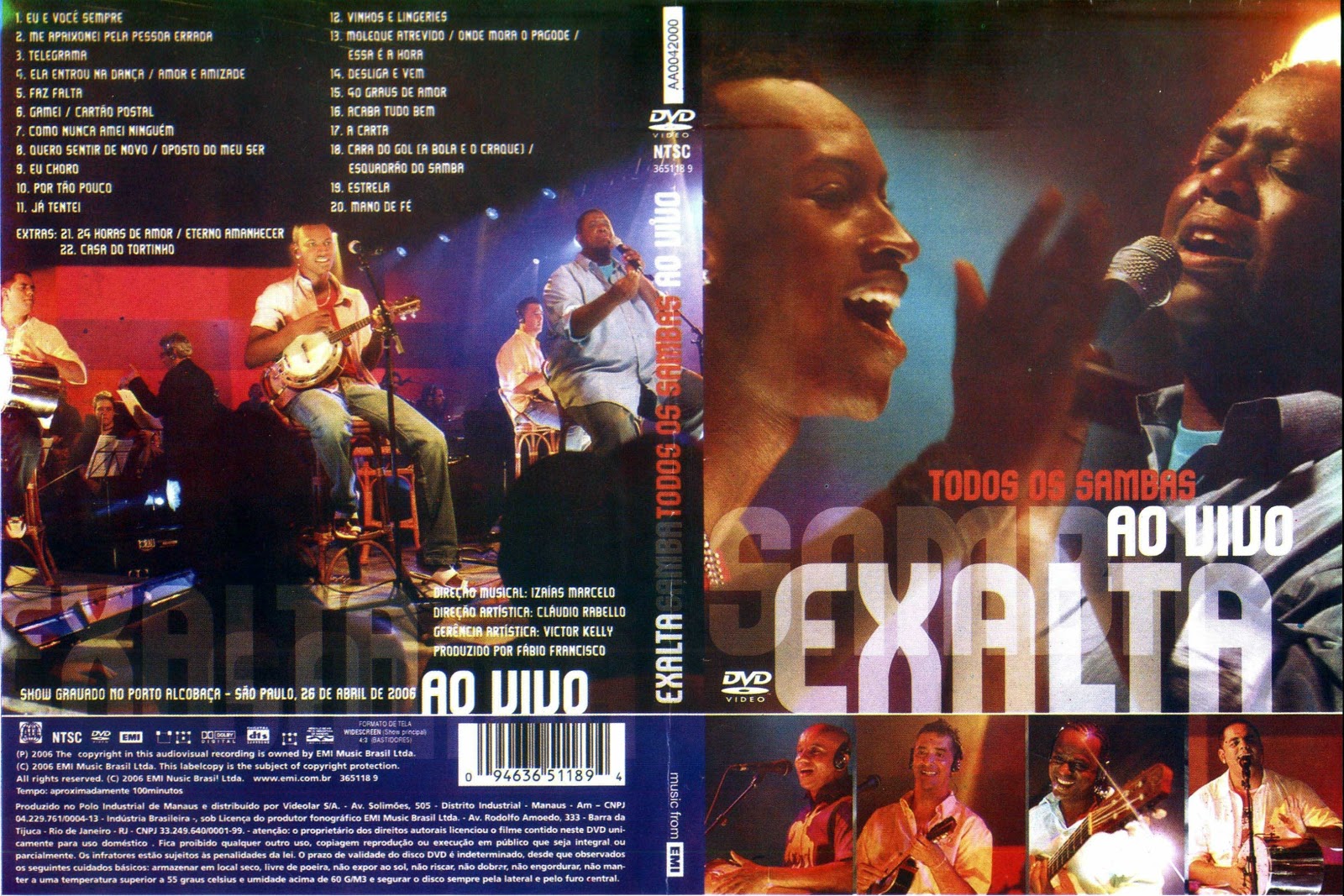 Exalta Samba - Ao Vivo | LANUTTI CAPAS 100 % GRÁTIS, FILMES, SHOWS ...