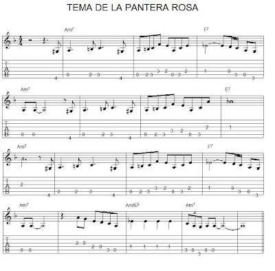 Taller de guitarra: Dues versions de tablatures