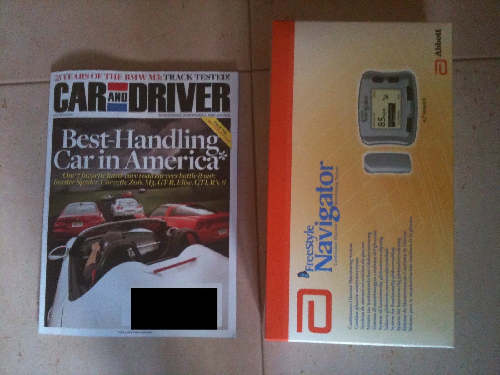 A distinct view. Mine.: Abbott Navigator v1.5 - The Opening