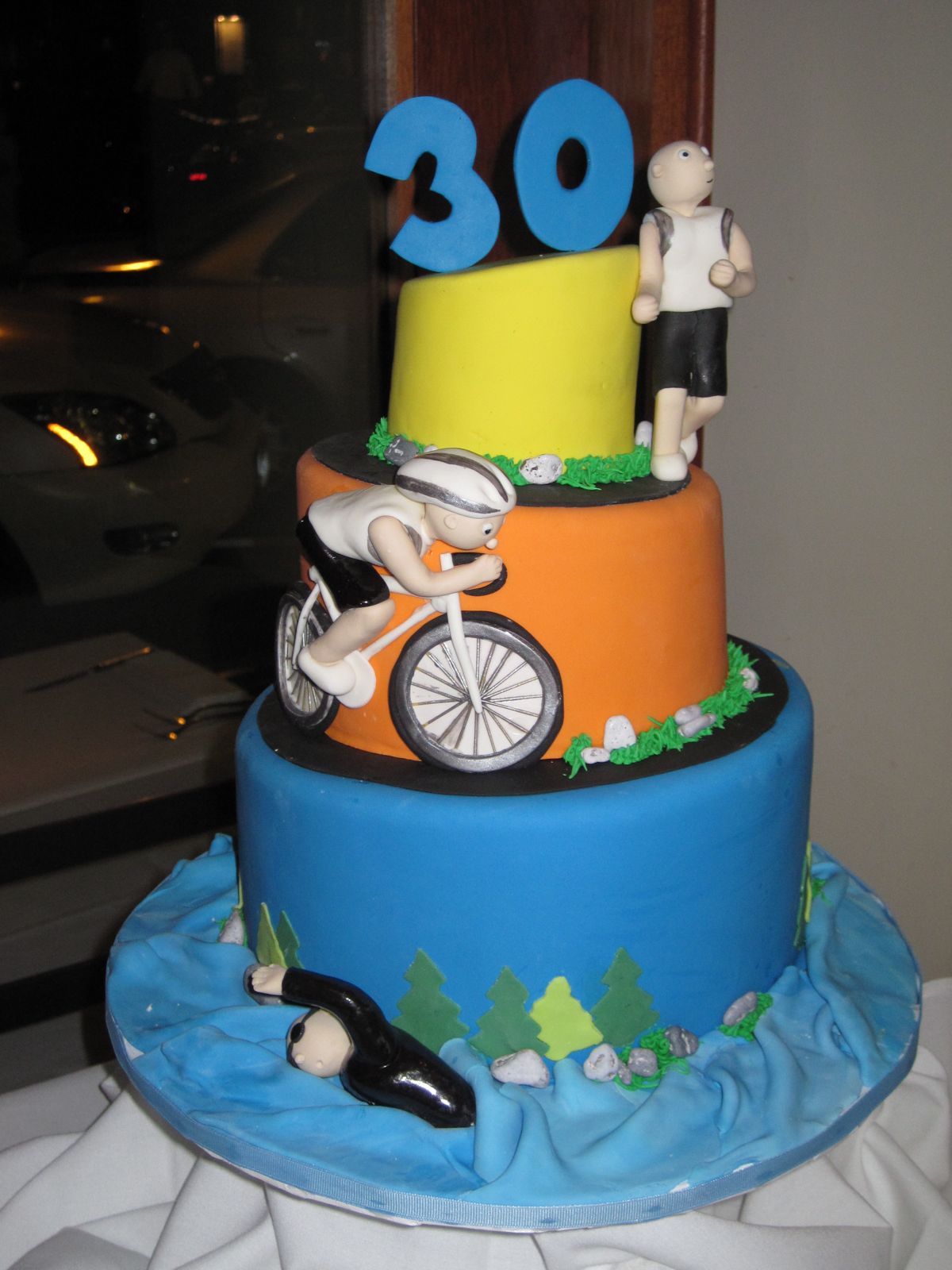Did You Eat Yet?: 30th Triathlon Cake for Drew
