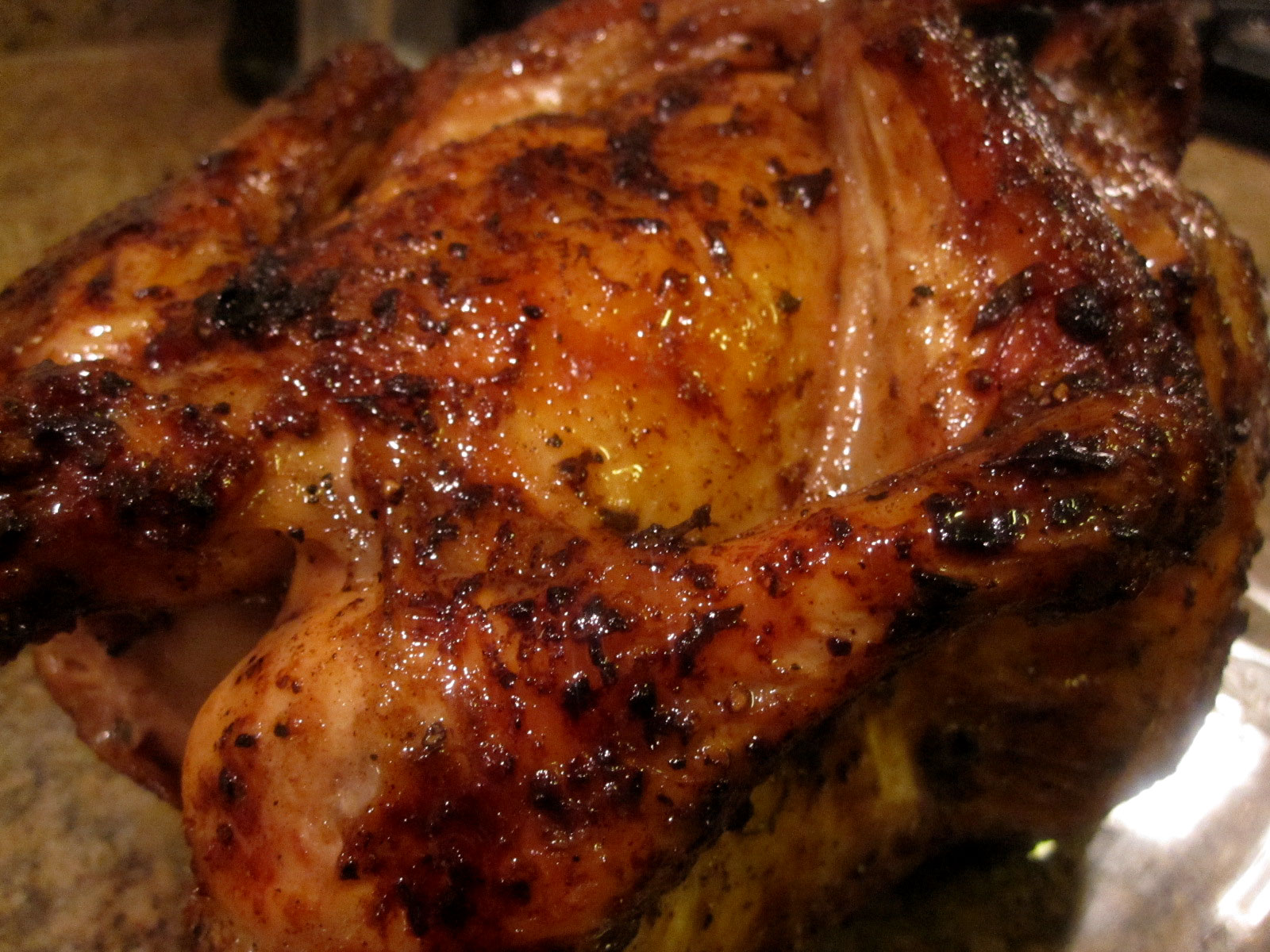 What Whit Ate: Thursday Dinner - Rotisserie Chicken and Warm Goat ...