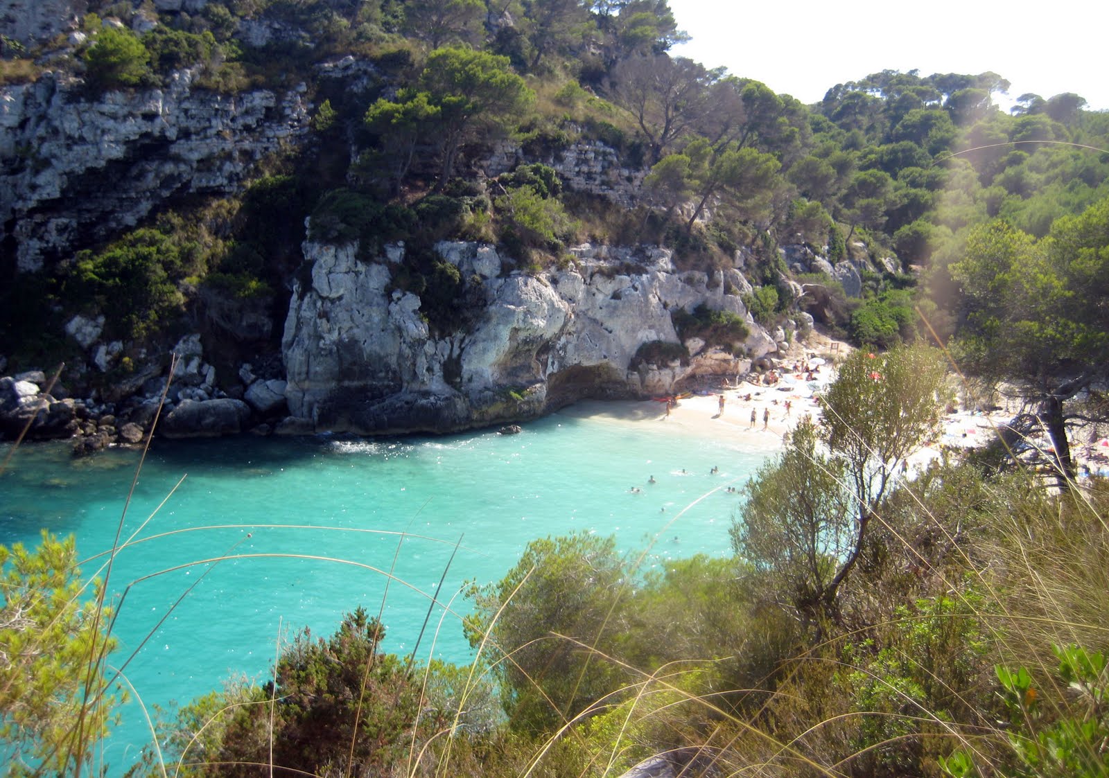 Que hay que ver en Menorca: Cala Macarelleta