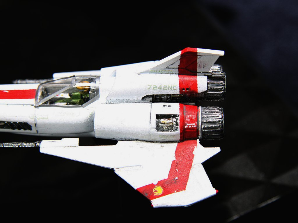 Science Fiction Modeler: Battlestar Galactica models