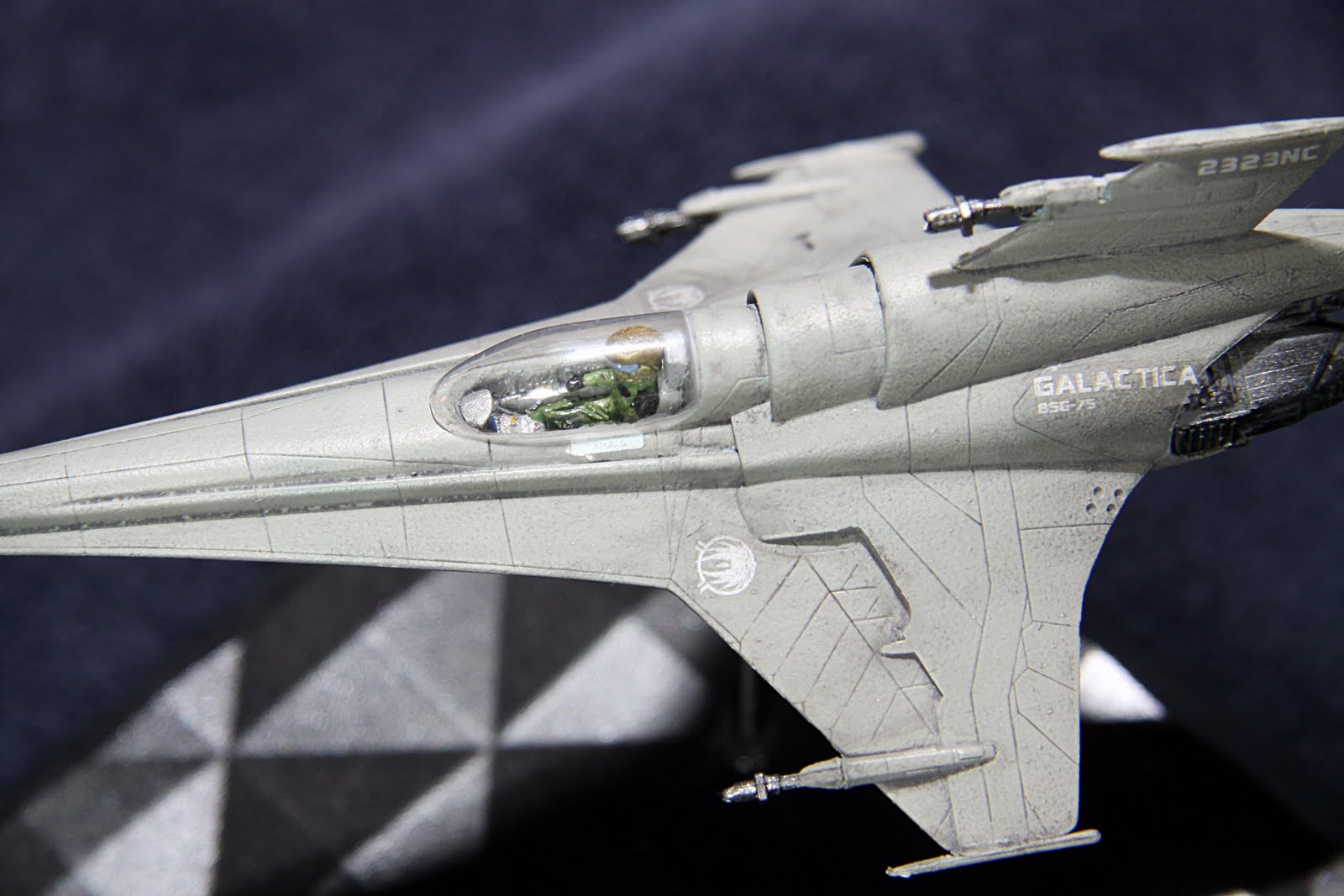 Science Fiction Modeler: Battlestar Galactica models