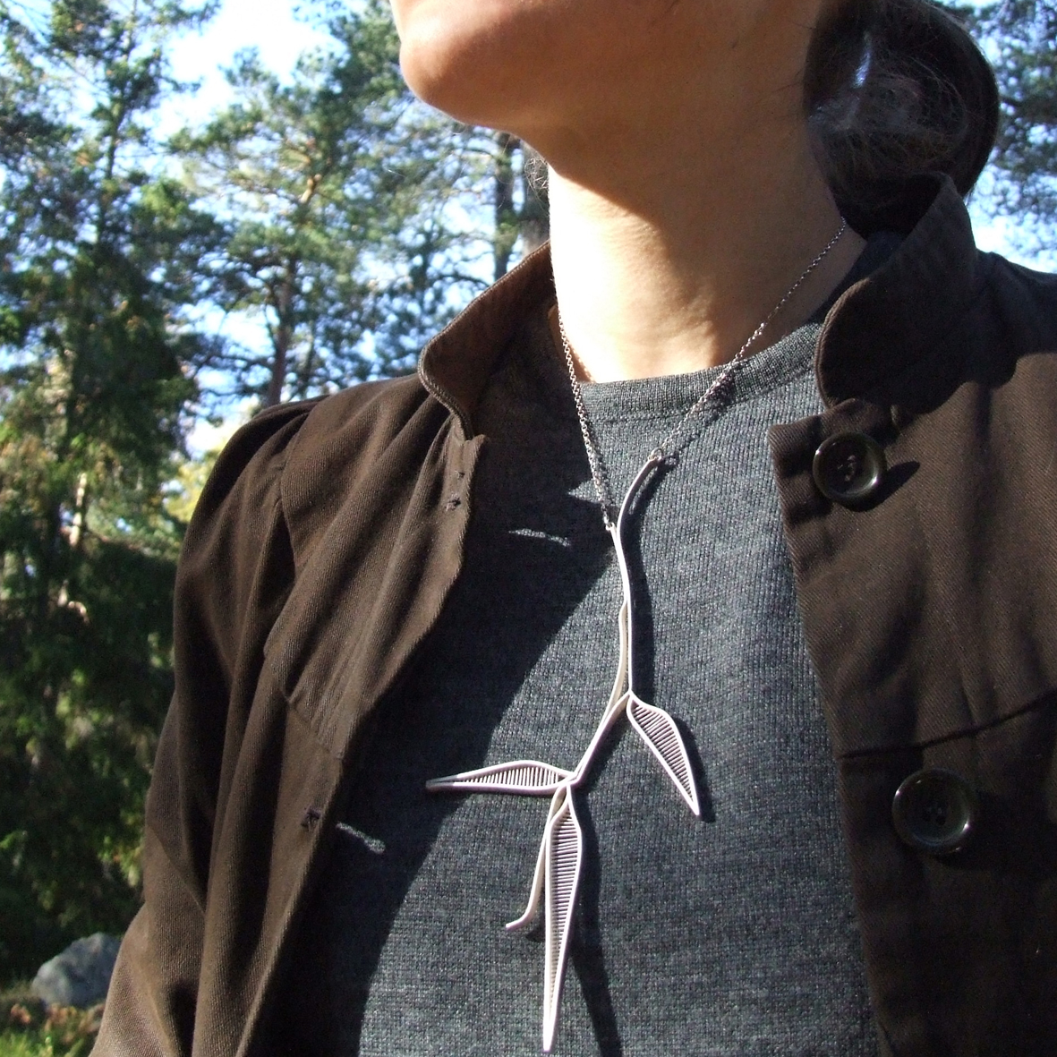 Jenni Caldwell Linear Leaves In The Forest Jenni Caldwell Linear Leaves In The Forest