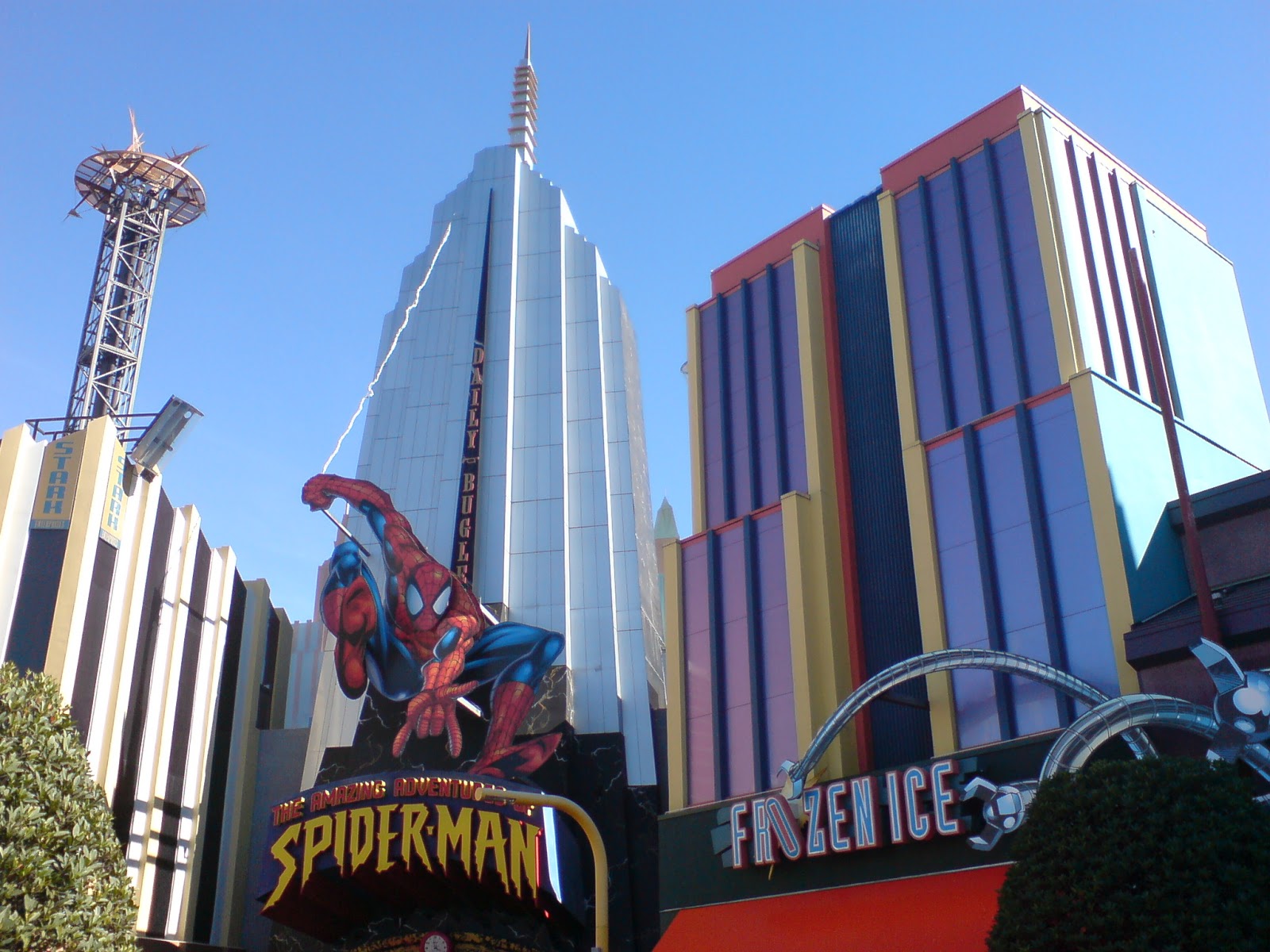3D experience at the Spiderman ride at Universal Studio's Orlando ...