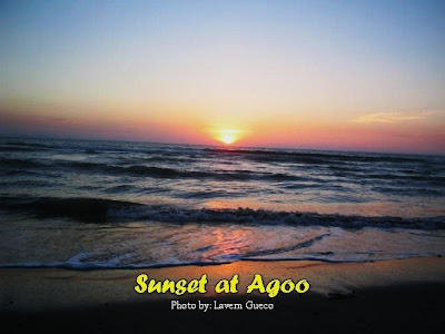 Sunset at Agoo, La Union, Philippines ~ Philippine Travel Tour