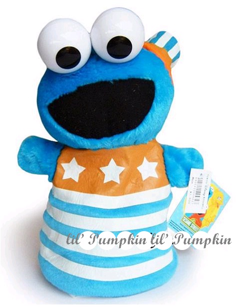 *lil' Pumpkin*: Disney Sesame Street Hand Puppet: Cookie Monster