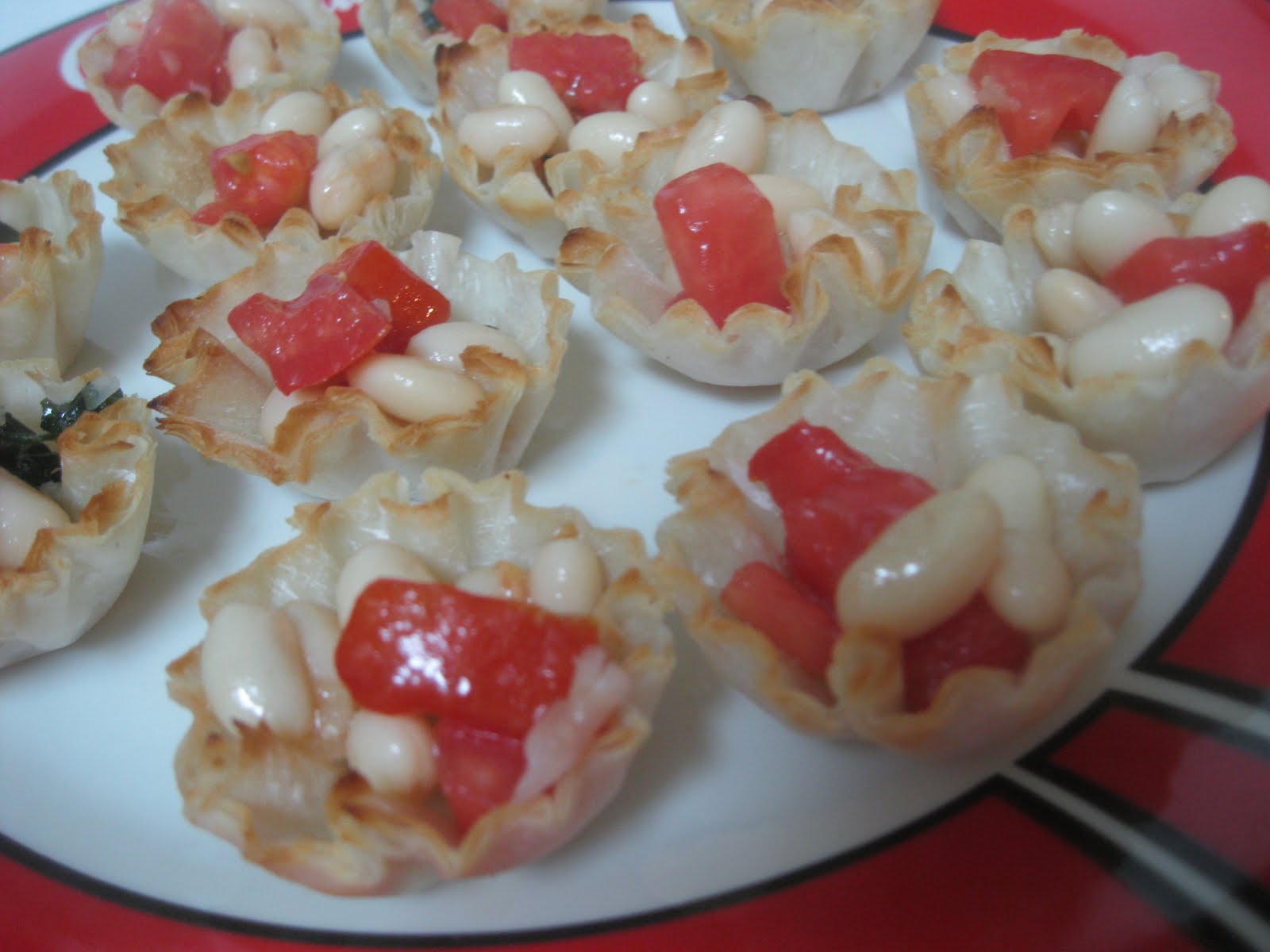 So Many Veggies, So Little Time: Fillo cups two ways (sweet and savory)