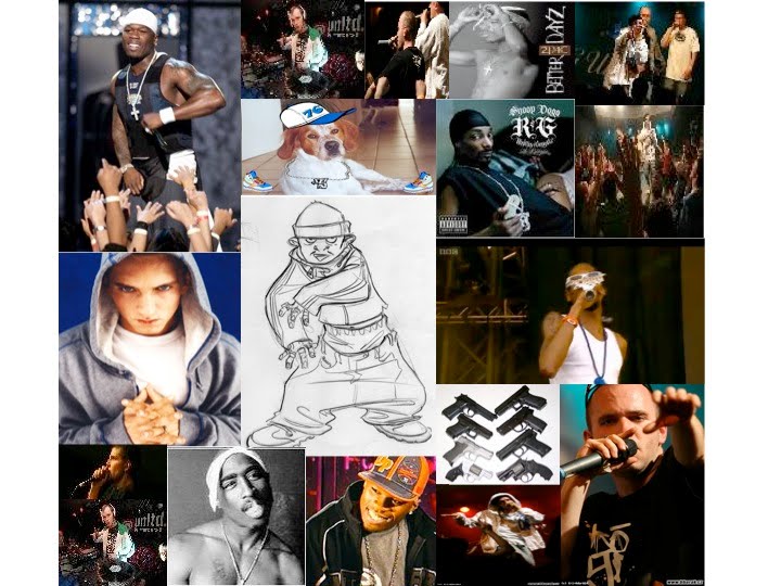 Hayley Cahill: MoodBoard - Gangsta Rap