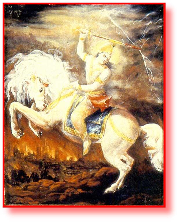 Indian Gods and Goddesses: Kalki Avatar