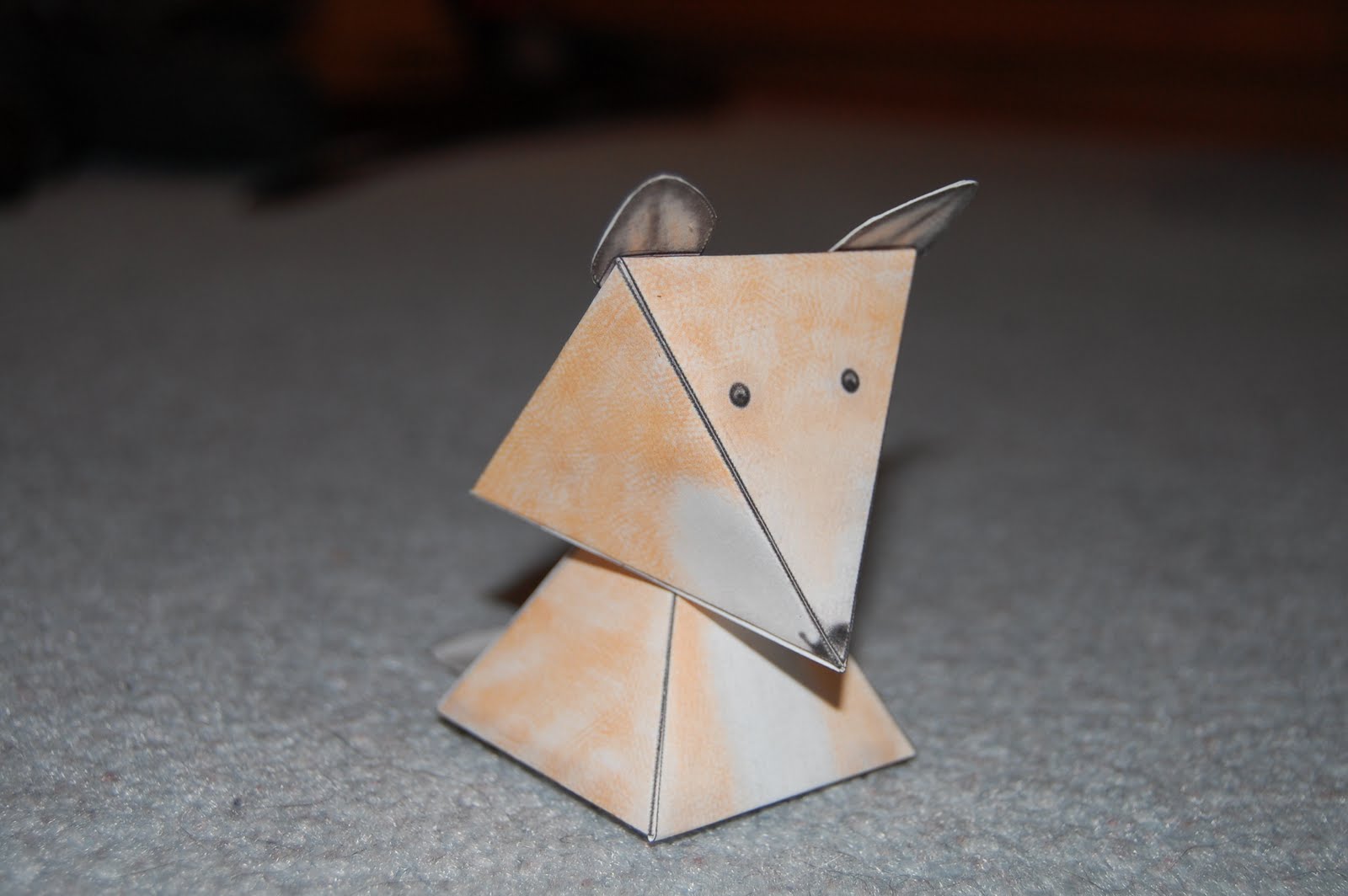 EnJoy Papercraft: Here's my first papercraft!
