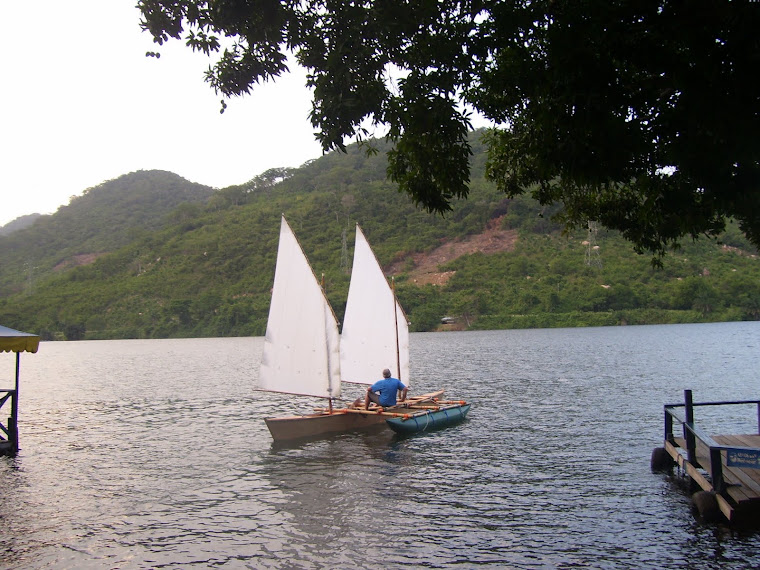 Canoe, building and sailing a canoe in Ghana West Africa