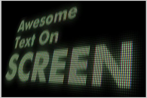 實用Photoshop國外教學：如何繪畫螢幕文字 Create an Editable On Screen Text Effect using ...