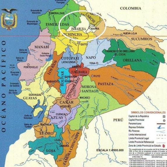 DIBUJOS DEL MAPA DE ECUADOR