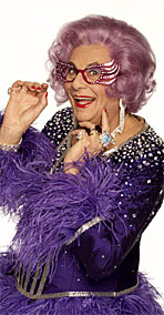 Dame Edna Lookalike Blog: The Dame Edna Treatment - Episode 1 Review