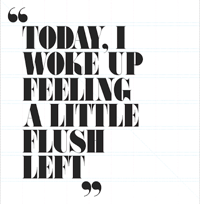 K is for Katie: Flush Left