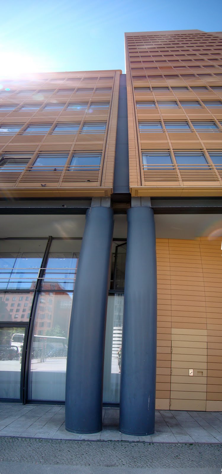 Trey Lane in Berlin: Architecture, It's nice to be here.