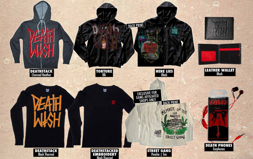 INTERSTATE BOARDSHOP: New Deathwish 2010 Holliday ( Hoodies, New specs ...