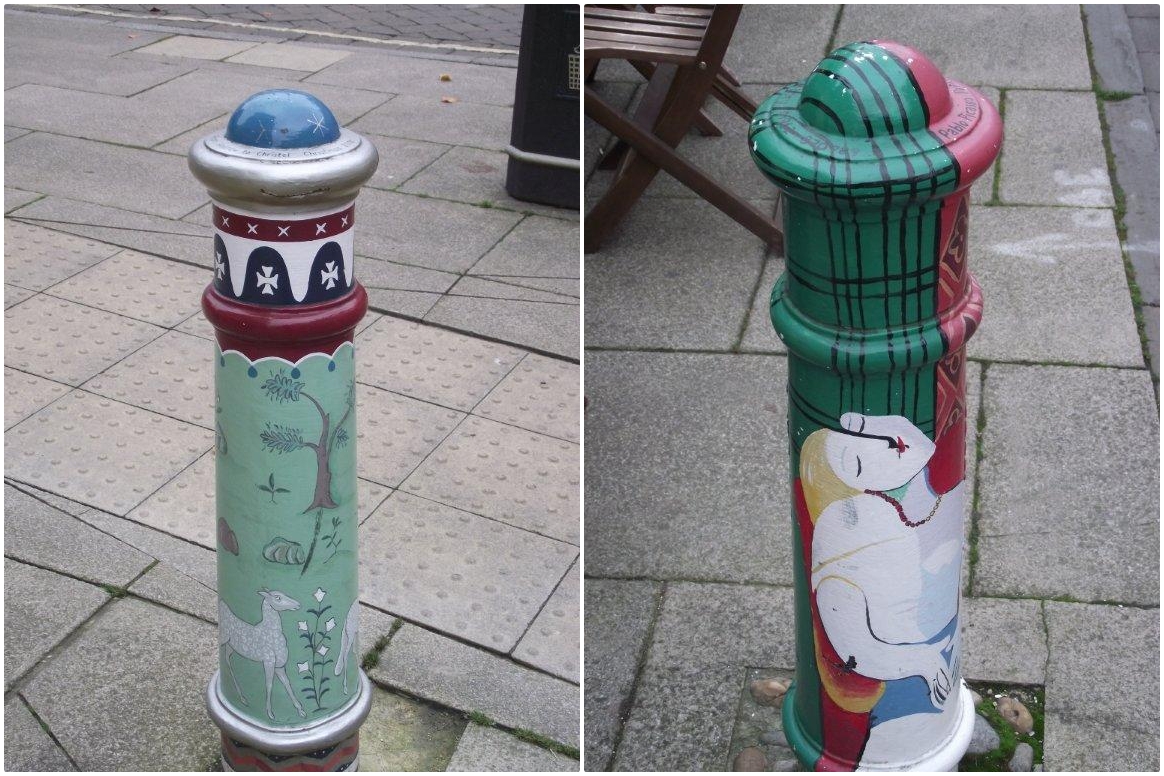 Daily Photos from Winchester: Fancy Bollards