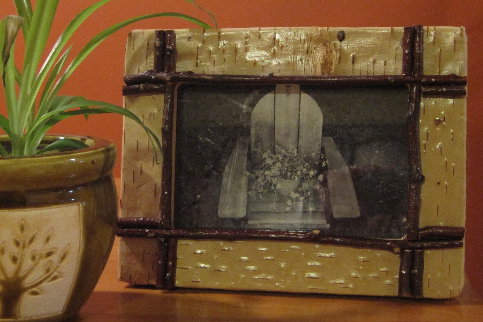 Wedding (Version 2.0): Rustic Blend: Birch Bark Frames