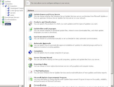 Hideout for IT Crowd: How to Assign Computers to Groups on WSUS Server