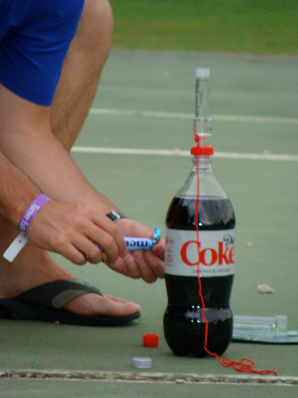 The Noles: Diet Coke and Mentos