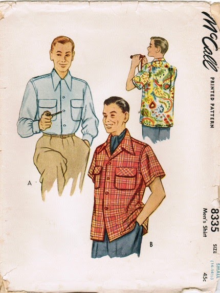 Gertie's New Blog for Better Sewing: Patterns for Dudes
