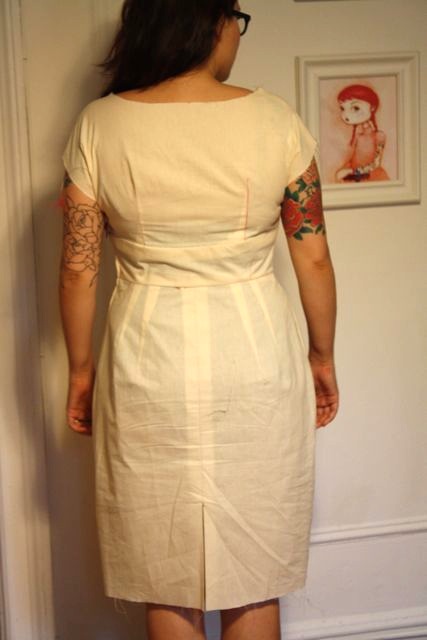Gertie's New Blog for Better Sewing: Draping a Dress, Part Three ...
