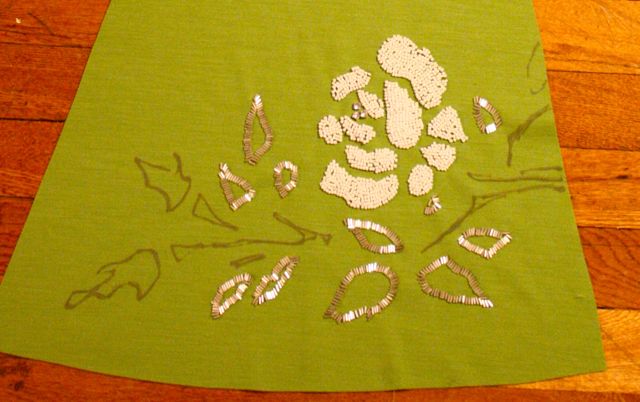 Gertie's New Blog for Better Sewing: Beading Work in Progress