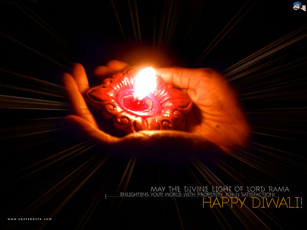 happy diwali 2011: Diya in Hand Wallpapers, Deepavali Diya Hand Pictures