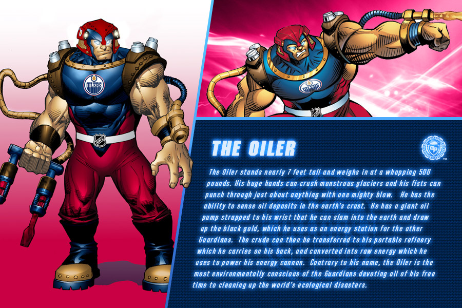 CERTAINLY MOTIVATED: The Guardian Project: NHL Super Heroes