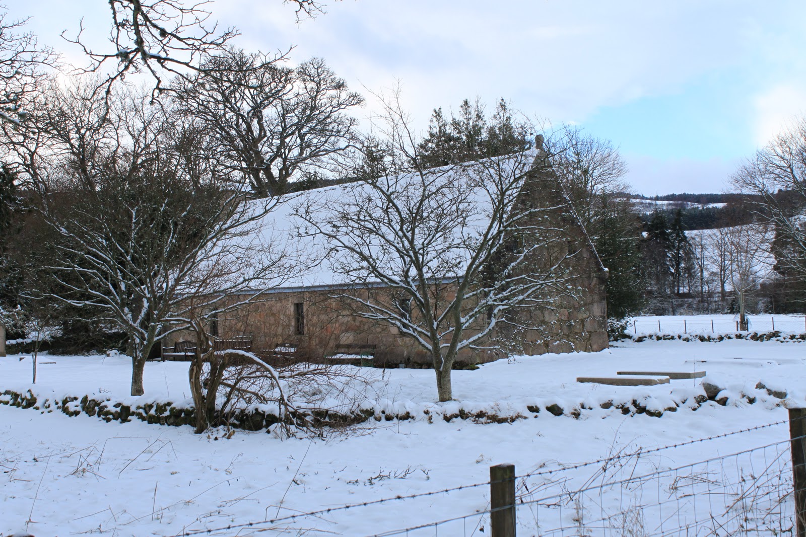 Walking in the North East of Scotland: Glen Tanner in the Snow