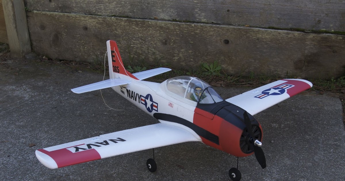Sujit's R/C Airplane Blog: Maiden of my new Parkzone Trojan T-28 PnP
