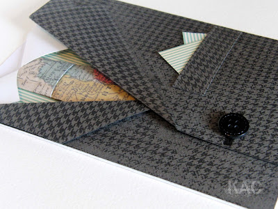 PaperBabe: Masculine Suit Card,