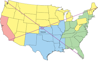 Excel Math: Which Center of the United States?