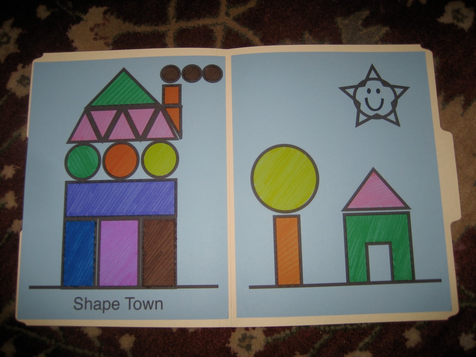 Toddler Approved!: Mom Project: Shape Town