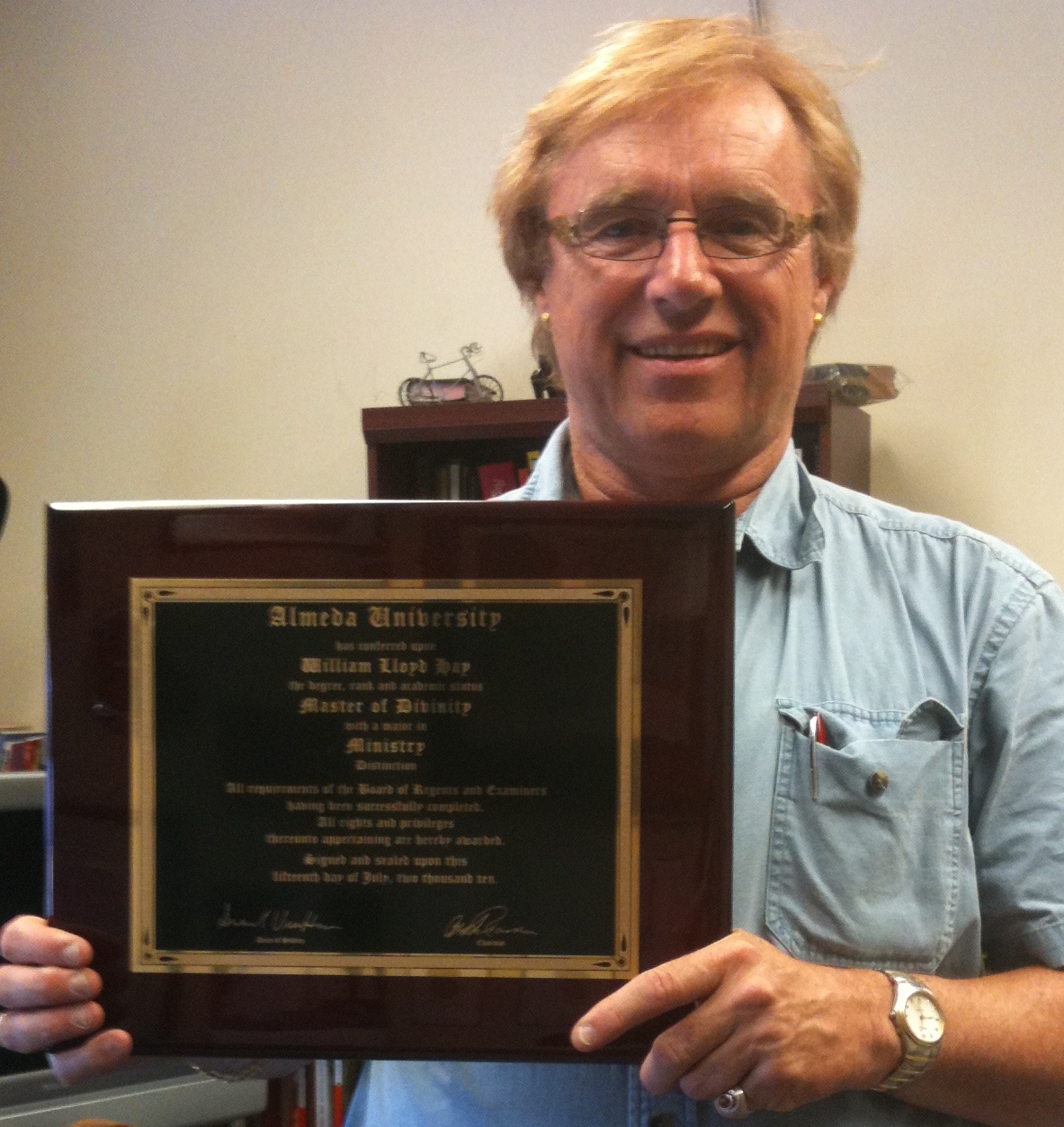 William Hay, Writer: Master of Divinity