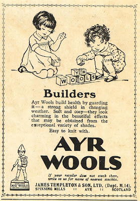 Knittingbee: A Little Look at Wool Ads