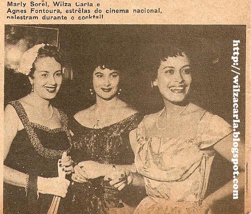 WILZA CARLA: CINEMA E TEATRO - 1955/1956