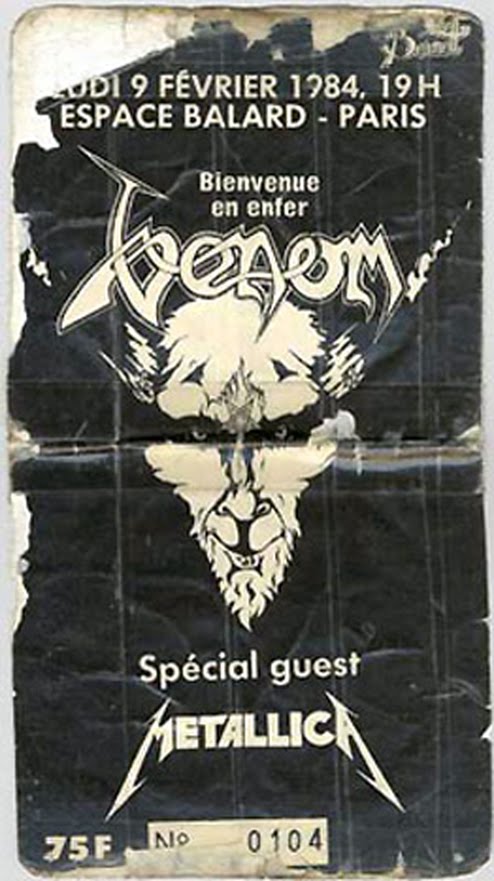 ANCIENS BILLETS DE CONCERTS ~~~~~ OLD CONCERT TICKETS ~~~~~ BACK TO THE ...