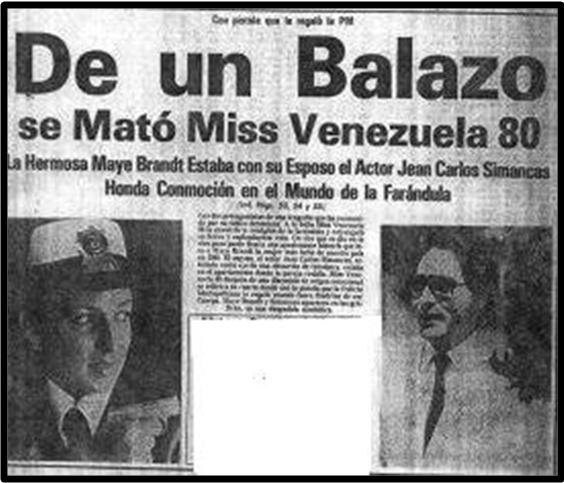 MONARCAS DE VENEZUELA: Miss Venezuela 1980 - María Xavier "Maye" Brandt ...