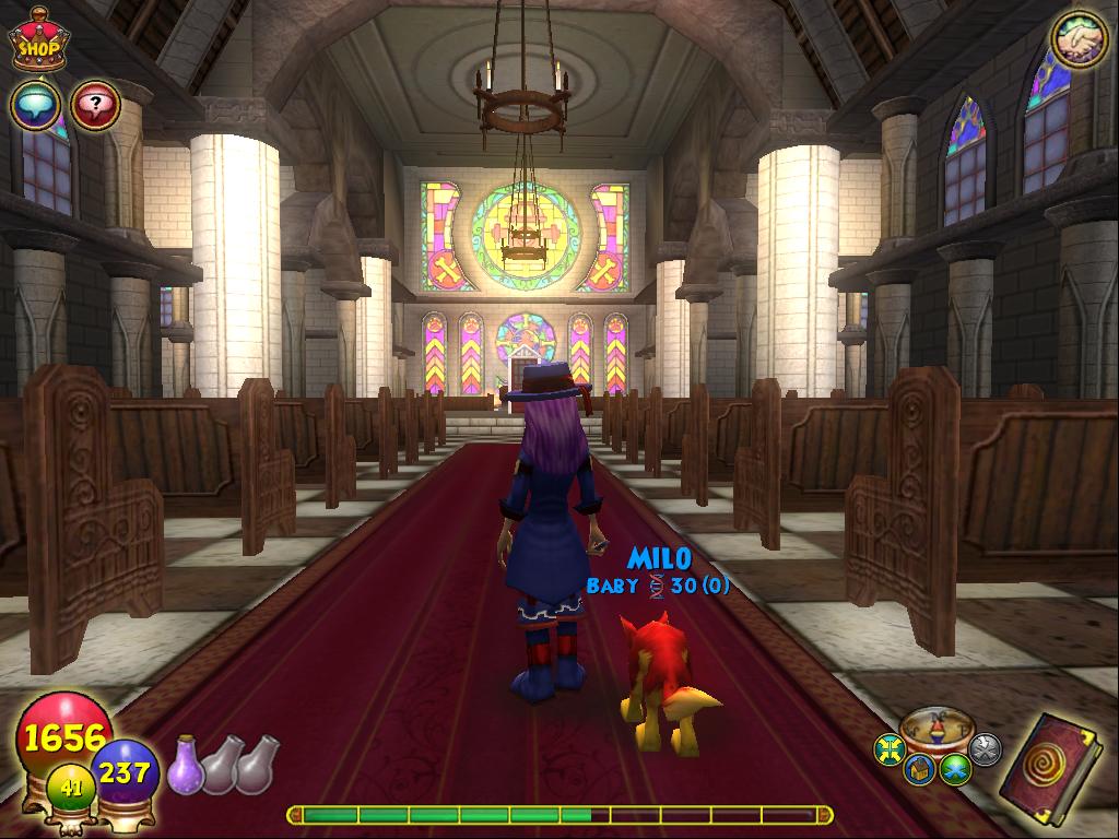 The MMOaholic - MMORPG Madness!: Wizard101 Screenshots - Cathedral