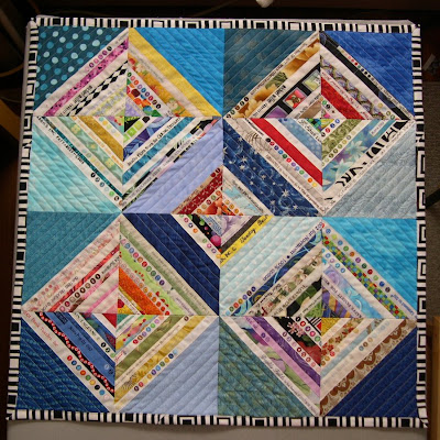 Selvage Blog: Blue Blue Selvage Quilt