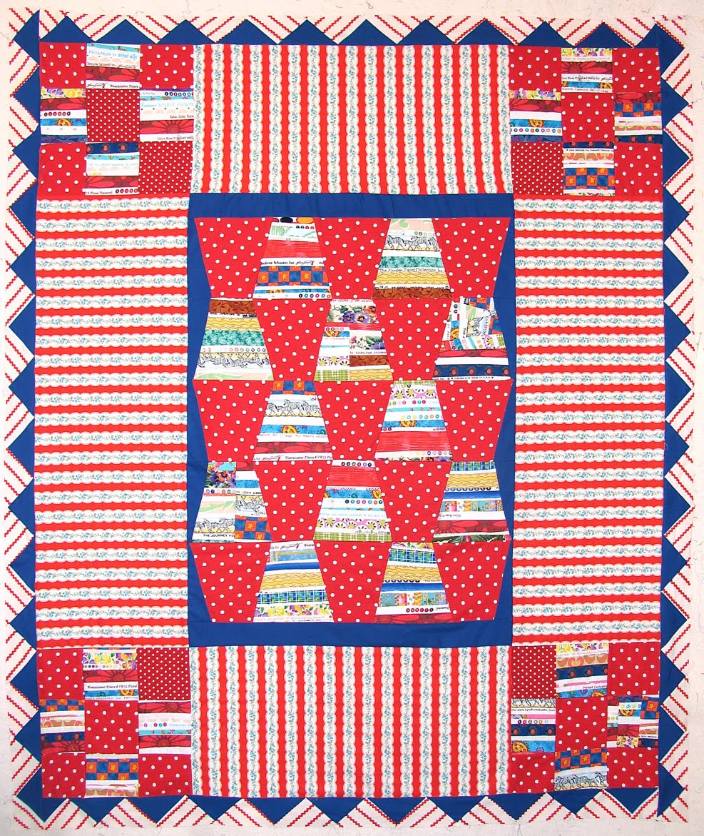 Selvage Blog: Victoria's Awesome Selvage Quilt!