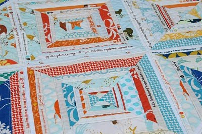 Selvage Blog: Marit's New Selvage Quilt