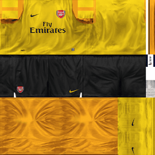 PES 6 botines y kit: NUEVAS CAMISETAS DEL ARSENAL