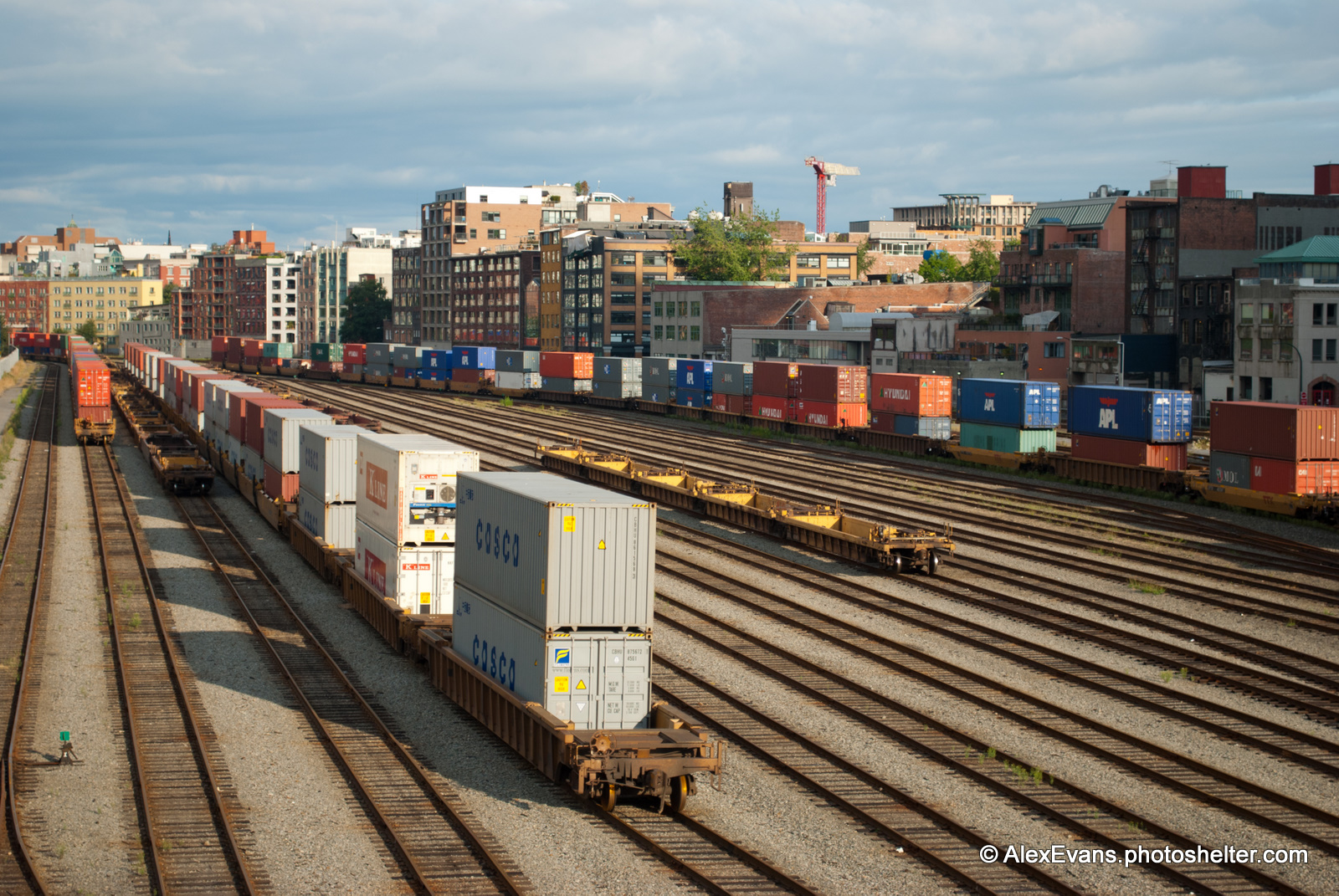 Vancouver Daily Photo: Train Yard at Waterfront Station - Vancouver