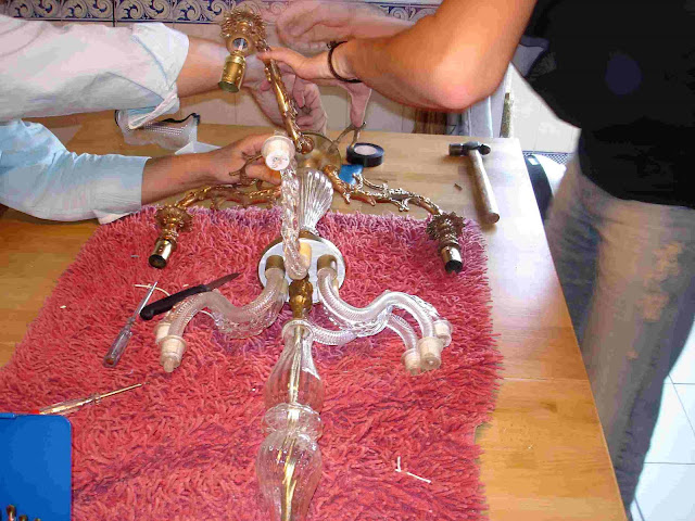 Os Trilhos Da Ana: Lustre by my self