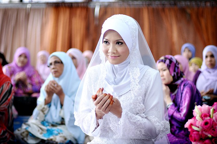 Dia Terima Nikahnya: Kompilasi Gambar Majlis Nikah